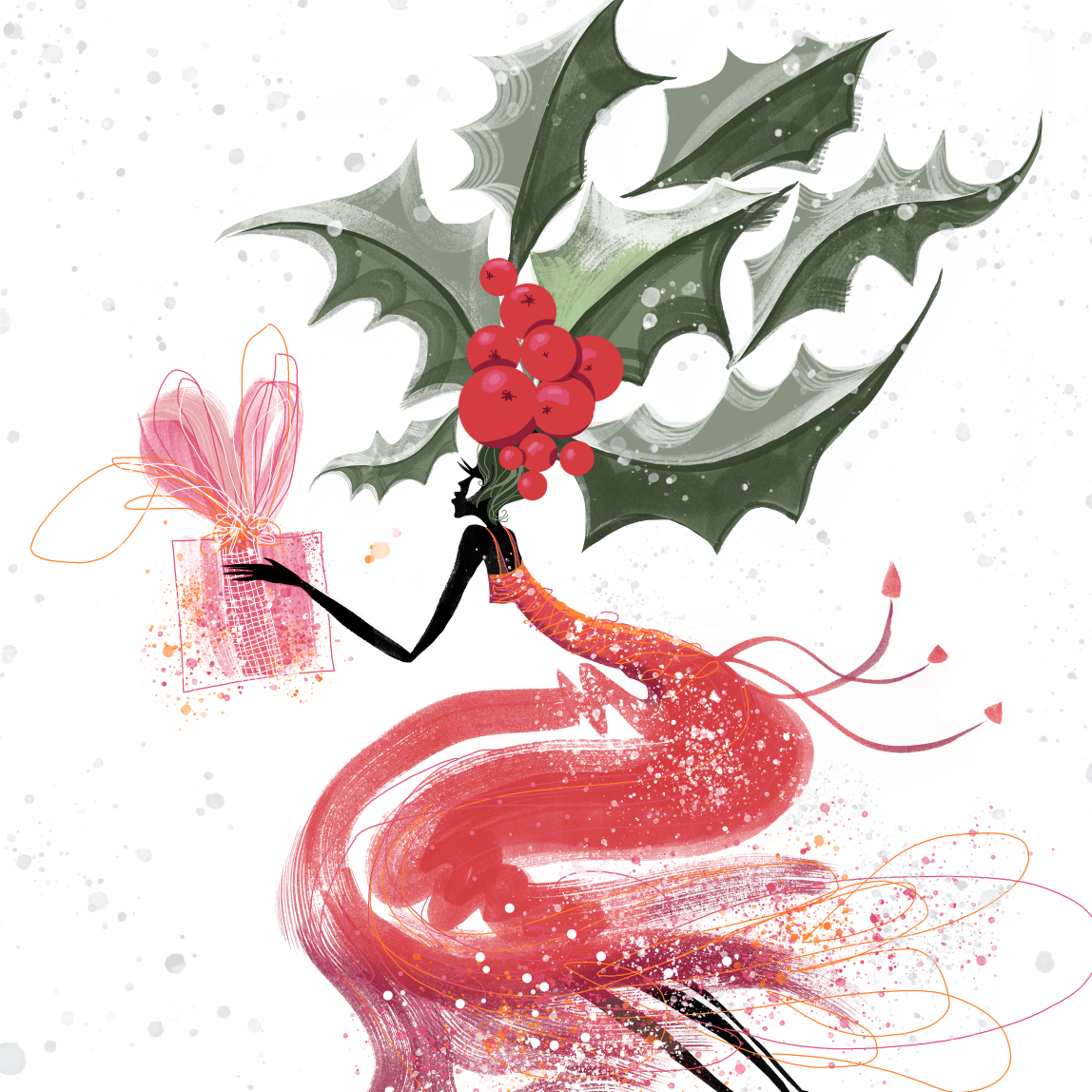 Flowers of The Catwalk – Cards – Lydia. (London)